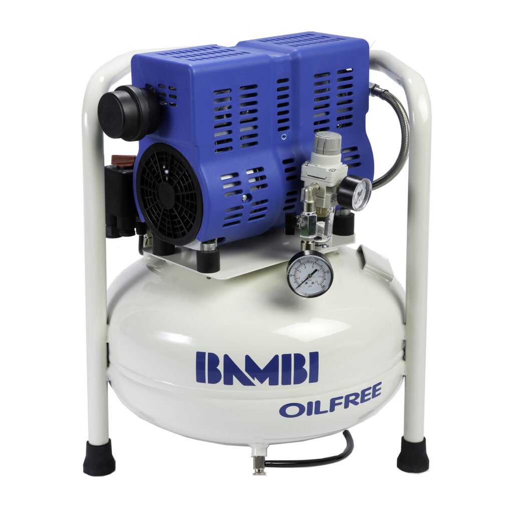 Bambi PT24 Oil Free Air Compressor - Laboratory Precision Limited